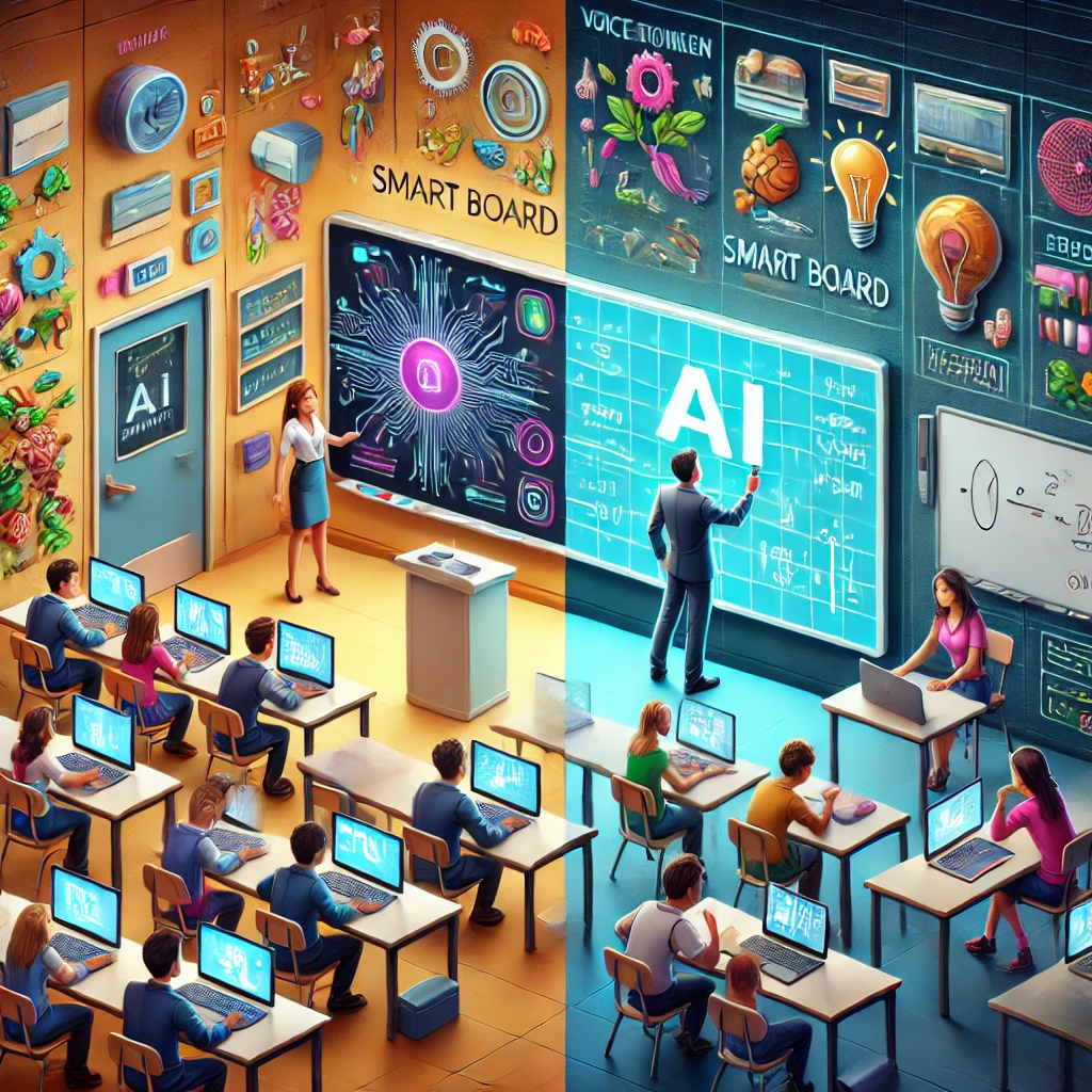 AI-Driven Smart Boards vs. Standard Smart Boards