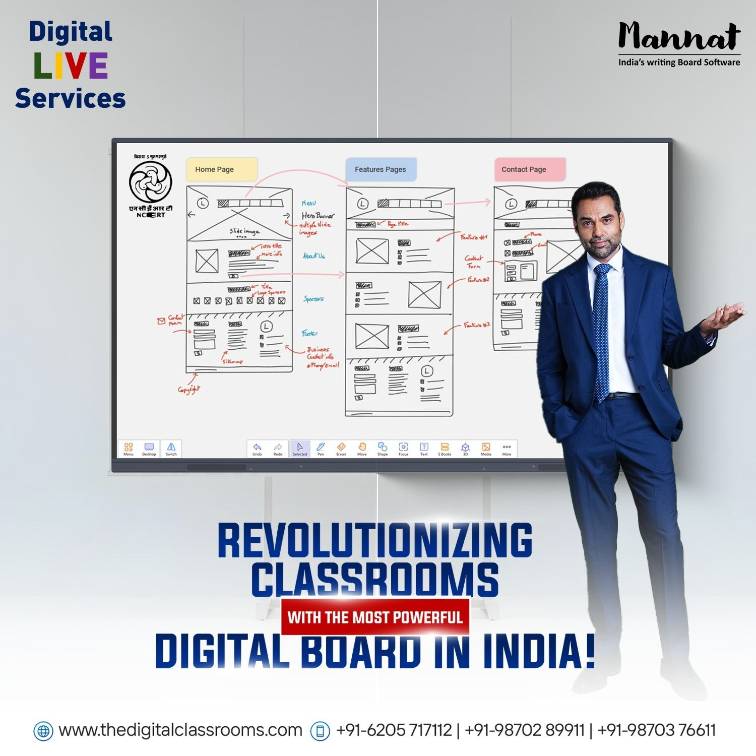 Best Interactive Panels in India | AI-Based Digital Boards