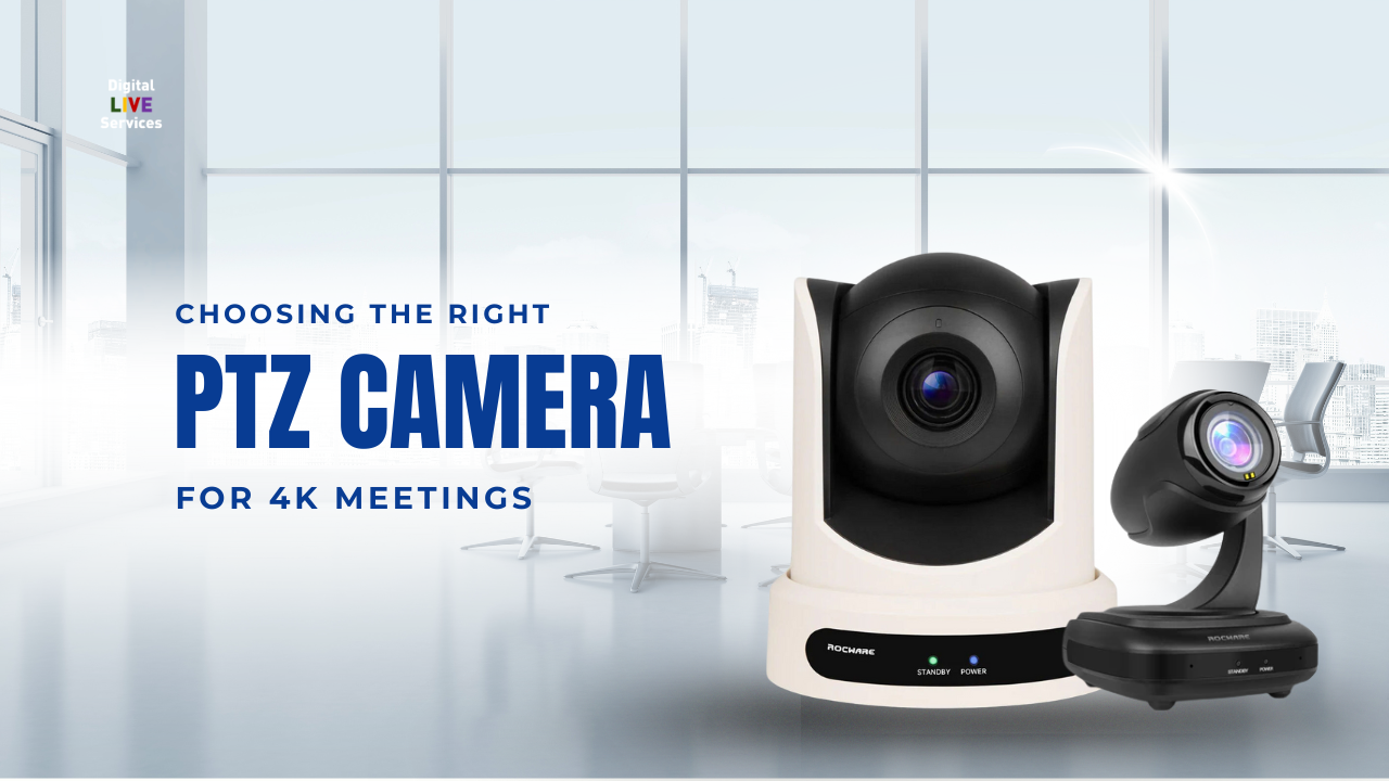 PTZ Camera for Professional Video Conferencing