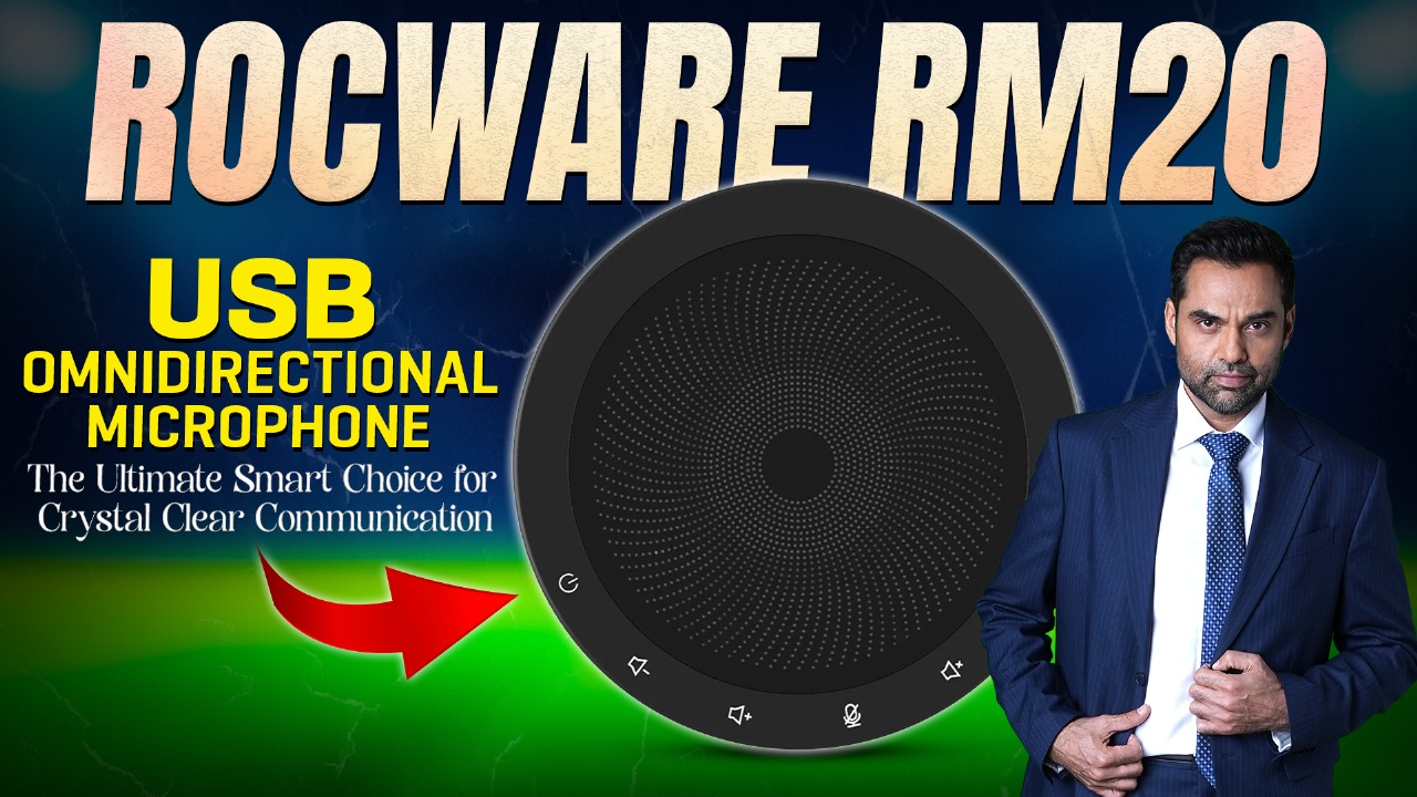 Rocware RM20 USB Omnidirectional Microphone – The Ultimate S